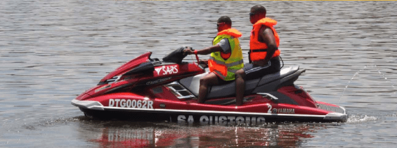 SARS Customs launches its Water Wing | What Happened to the Portcullis?